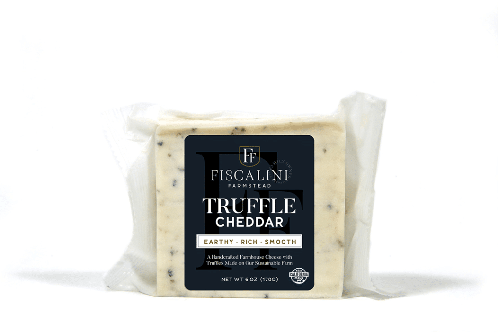 Truffle Cheddar Farmhouse Cheese – 3 blocks / 18oz - Miz En Place