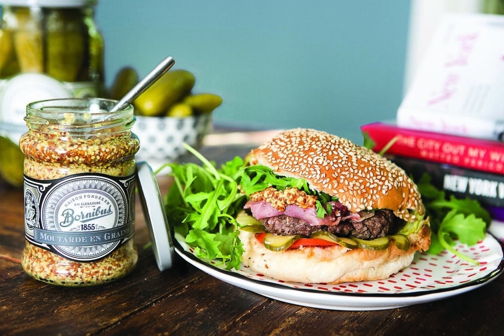 Bornibus Mustard : Wholegrain (Moutarde en Grains), 8.6oz (245g) - Miz ...
