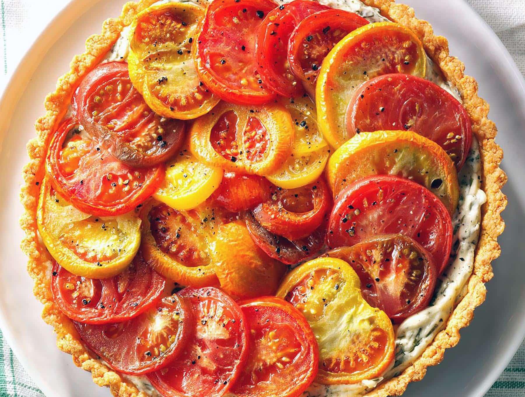 Heirloom Tomato Pie - Miz En Place