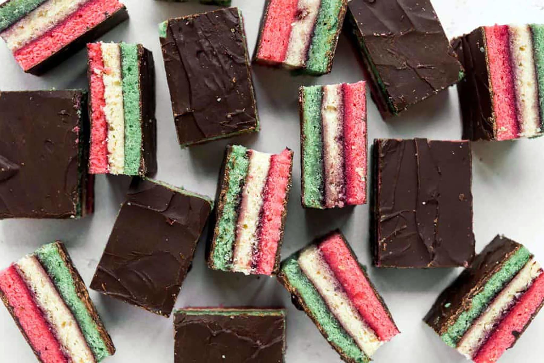 Italian Rainbow Cookies - Miz En Place